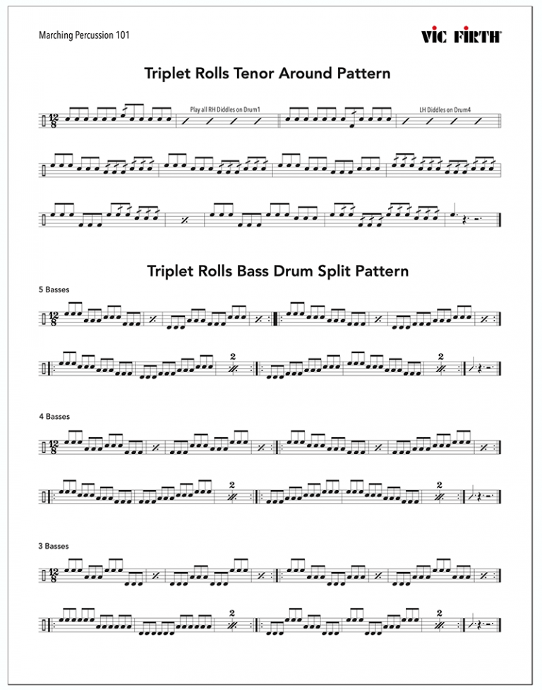 EXERCISE 07: TRIPLET ROLLS - Vic Firth Artists & Education