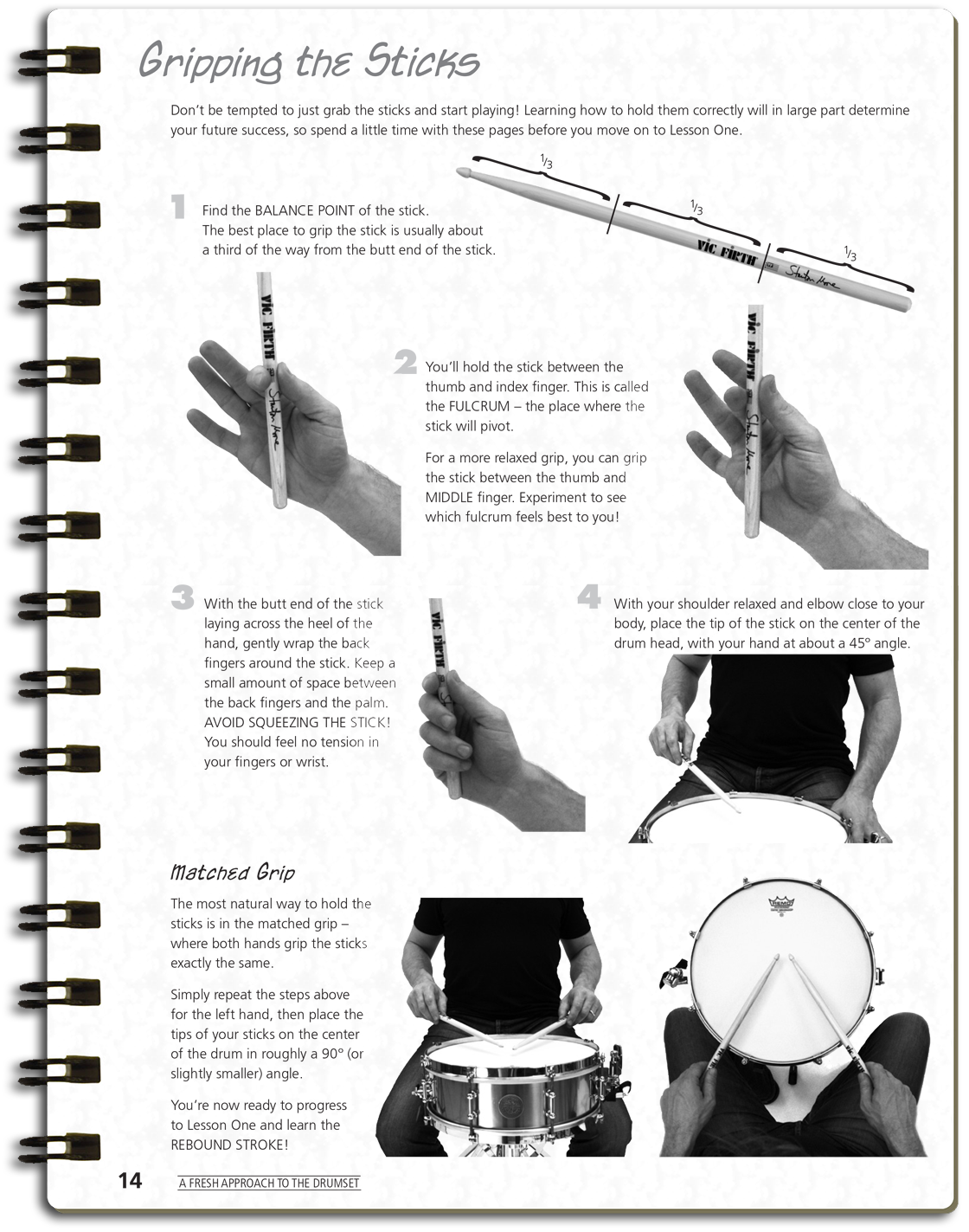 Beginner Drum Set Lessons: 04 - Vic Firth Artists & Education